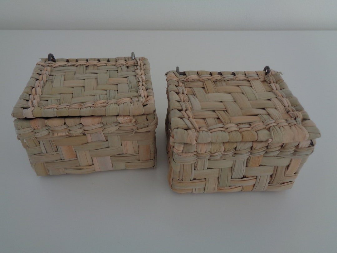 Natural Fiber Storage Containers, Bathroom and Closet Containers ...