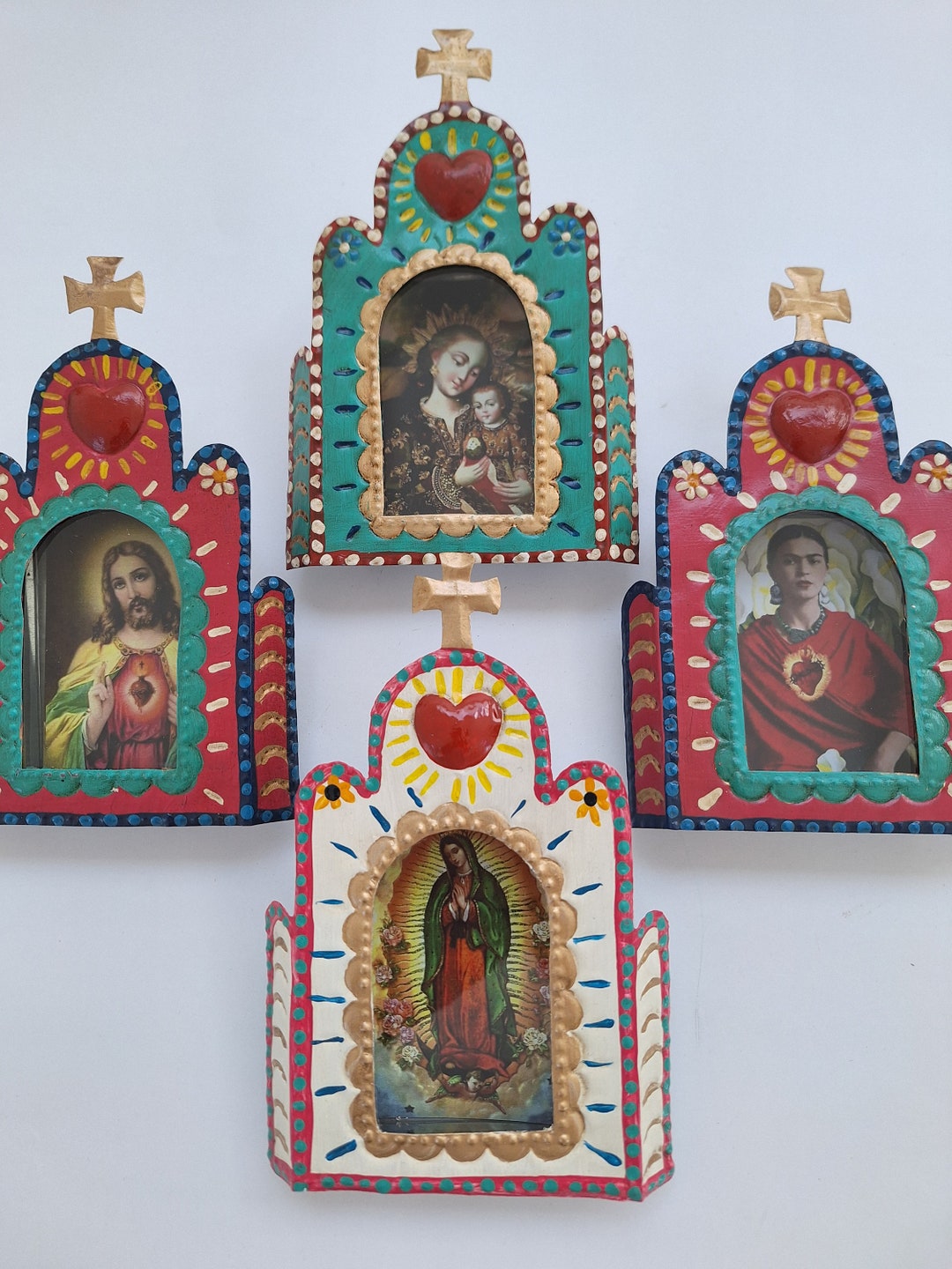 PERSONALIZED Nichos, Handcrarfted Mexican Nichos, Custom Artisanal ...