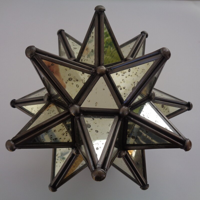 Moravian Star Light - Etsy