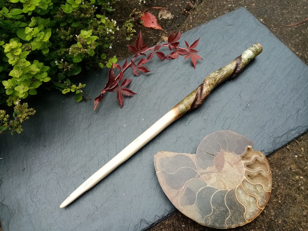 Natural Vine Twisted Hazel Wood Witches Wizard Wand. - Etsy