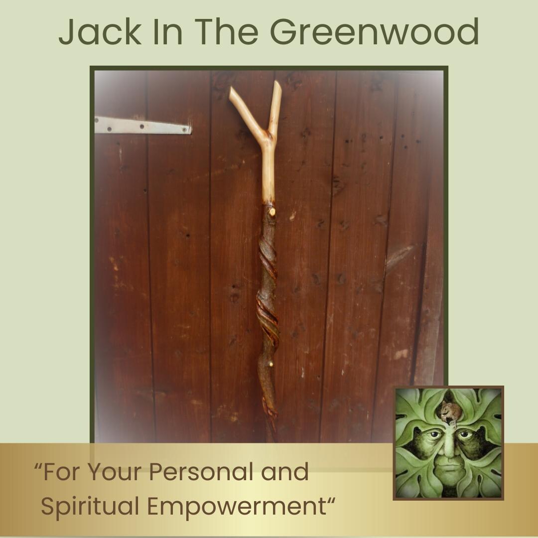 Ceremonial Staff / Stang in Sycamore Wood With Natural Vine Twist. - Etsy