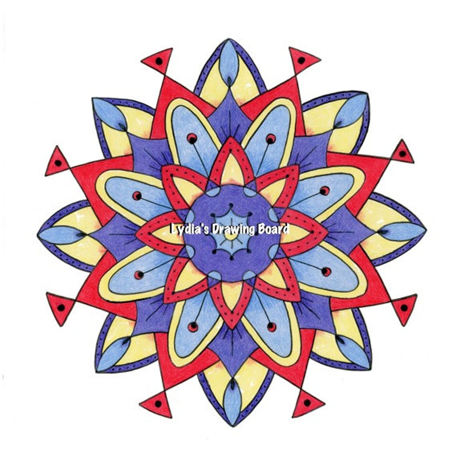 Atomic Age, Atomic Era, Atomic Art, Mid Century Modern Art, Mandala ...