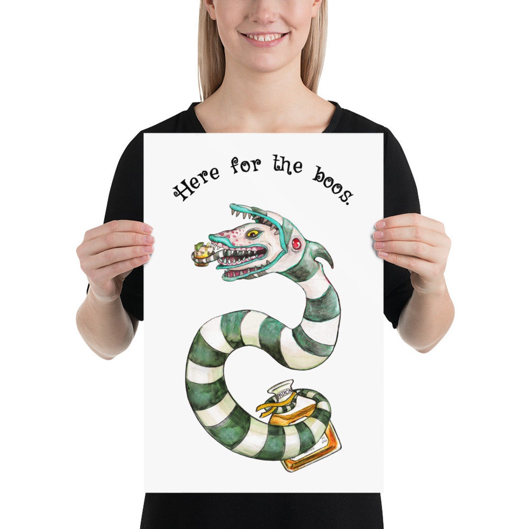 Sandworm Tequila Worm Poster - Etsy