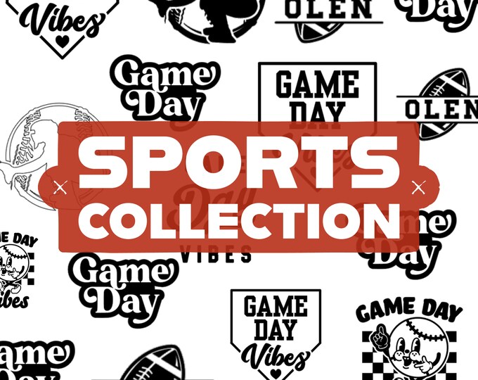 Vinyl Stickers/decals Sports Collection - Etsy