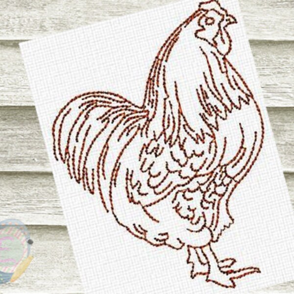 Redwork - Etsy