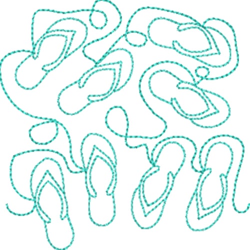 Star Continuous Line Quilt Machine Embroidery Design - Etsy