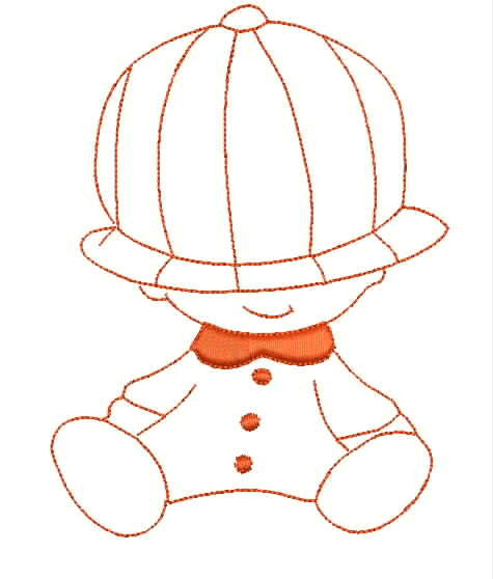 Baby Redwork Embroidery Design Set Machine Embroidery Instant | Etsy