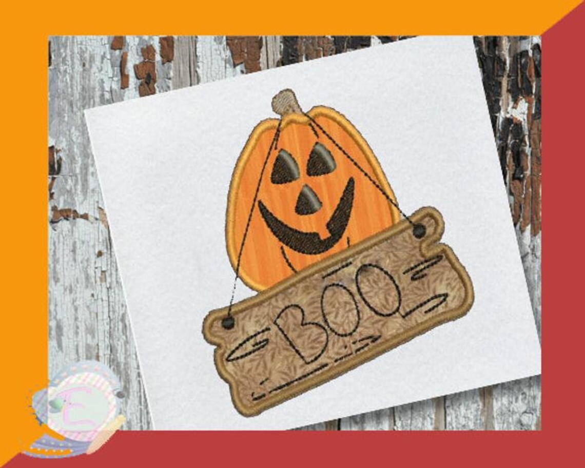 Halloween Machine Embroidery Design Set - Etsy