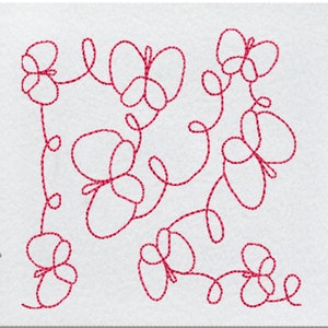 Butterfly Edge to Edge Quilt Blocks Embroidery Designs - Etsy