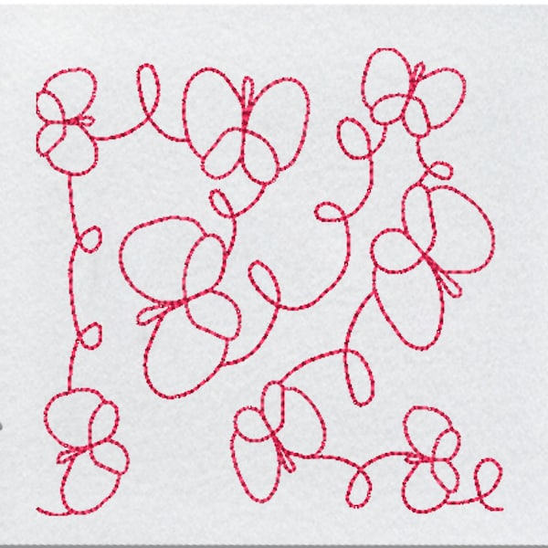 Edge to Edge Quilting Design for Embroidery Machine - Etsy