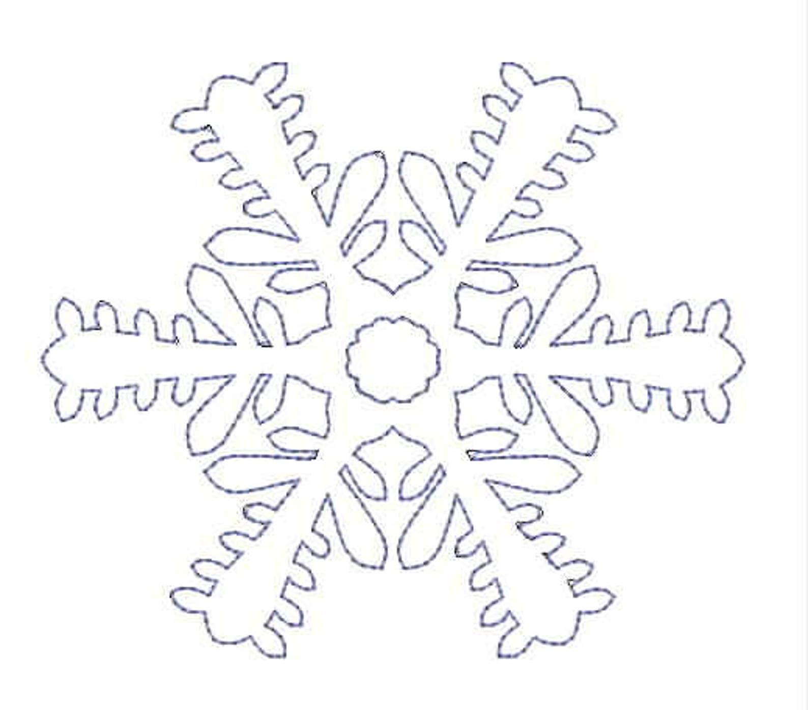Snowflake Quilt Machine Embroidery Design Set | Etsy