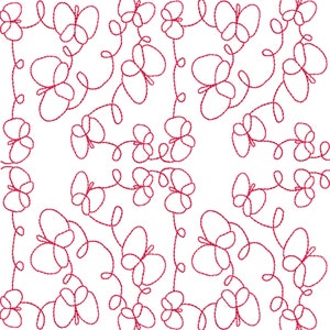 Butterfly Edge to Edge Quilt Blocks Embroidery Designs - Etsy