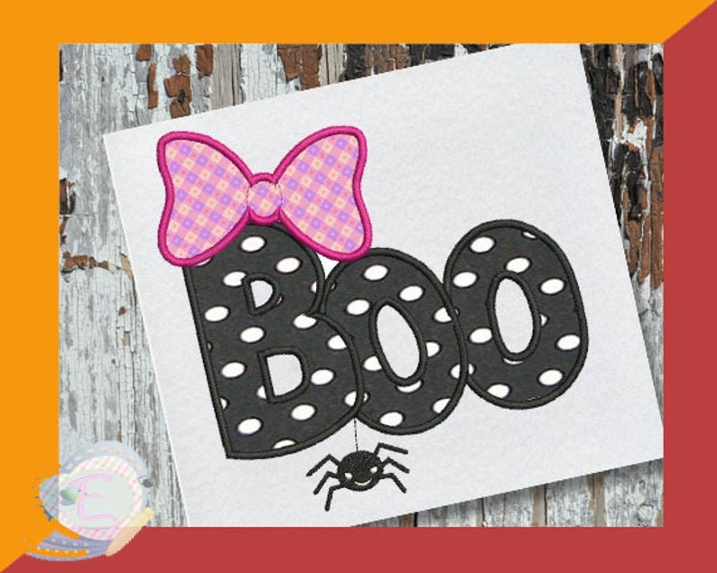 Halloween Machine Embroidery Design Set - Etsy