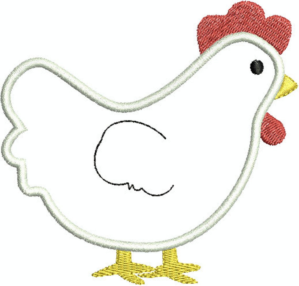 Farm Animal Applique Set Machine Embroidery Design - Etsy