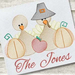 Thanksgiving Fall Collection Machine Embroidery Designs - Etsy