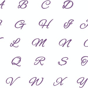 Alex Brush Script Embroidery Font Machine Embroidery Design - Etsy
