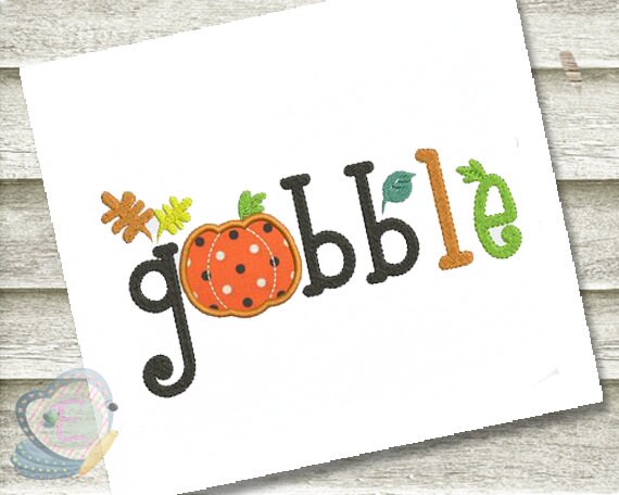 Thanksgiving Fall Collection Machine Embroidery Designs - Etsy