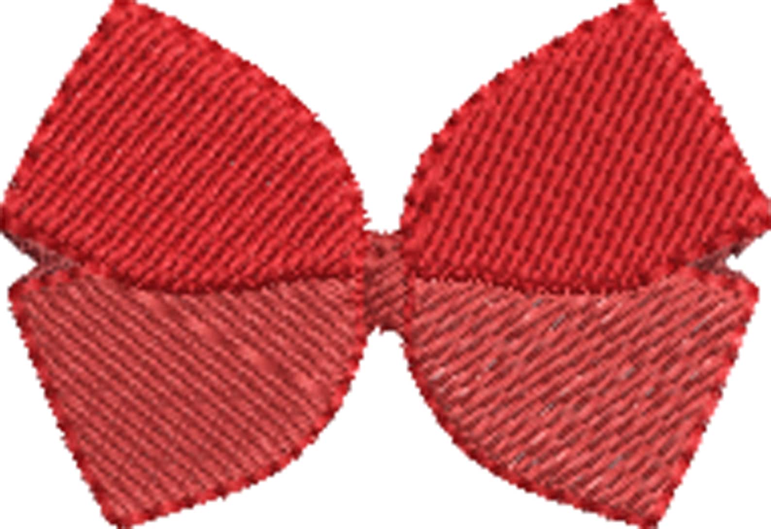 Bow Machine Embroidery Design Set, Hair Bow Designs - Etsy