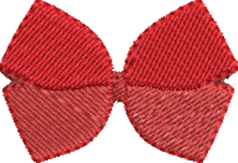 Bow Machine Embroidery Design Set, Hair Bow Designs - Etsy