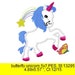 Unicorn Applique Machine Embroidery Design Instant Download - Etsy
