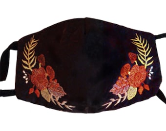 4 SIZES in the Hoop Clear Window Face Mask Digital Machine Embroidery ...