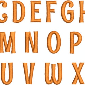 Rum Raisin Embroidery Font With BX Included - Etsy
