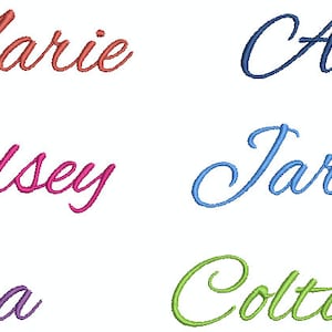 Alex Brush Script Embroidery Font Machine Embroidery Design - Etsy