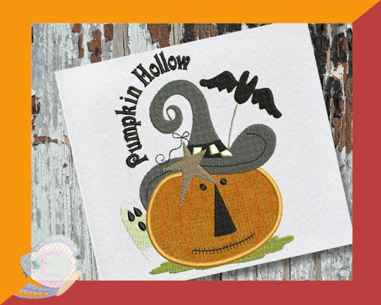 Halloween Machine Embroidery Design Set - Etsy