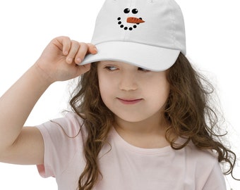 Snowman Baseball Cap - Etsy