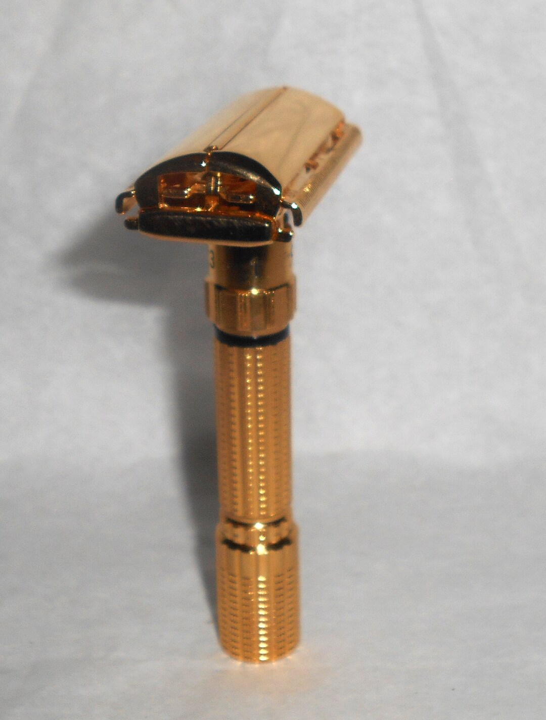 Gillette Executive Safety Razor 1958 Refurbished Replated 24 Karat Gold ...