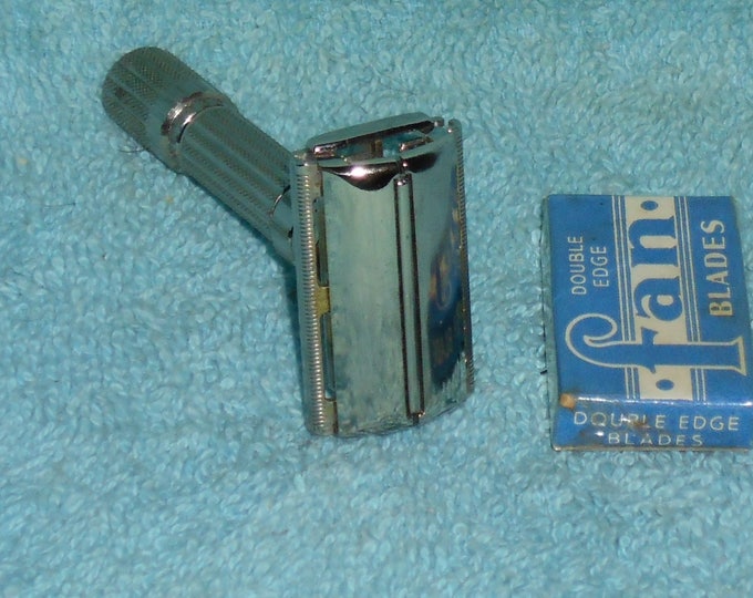 1960 Gillette Fatboy Adjustable Razor F4 5/ - Etsy
