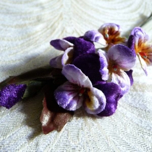 Velvet Flowers - Etsy