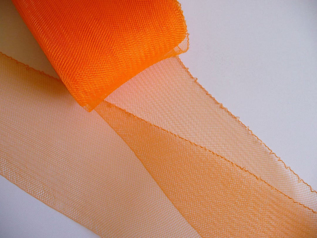 3 Inch Crin Orange Horsehair Braid BTY Thread Edge for Hats DIY ...