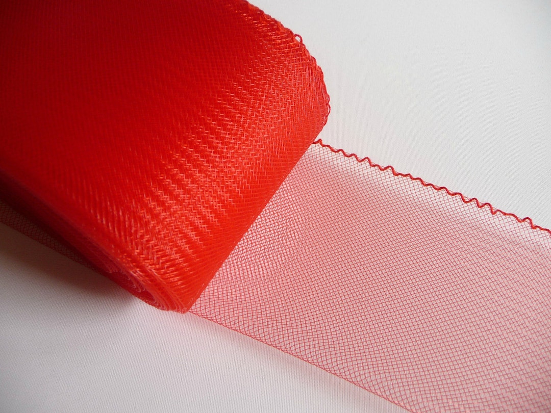 3 Inch Crin Red Horsehair Braid BTY Thread Edge for Hats DIY Millinery ...