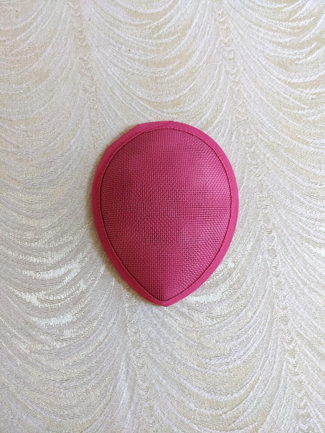 Fuchsia Pink Buckram Fascinator Base for DIY Hat Millinery Supply ...