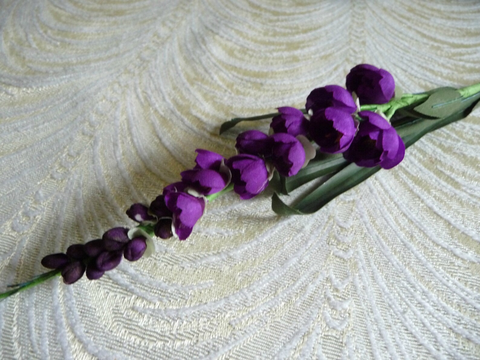 Vintage Hyacinth Spray Silk Millinery Flowers Royal Purple for | Etsy