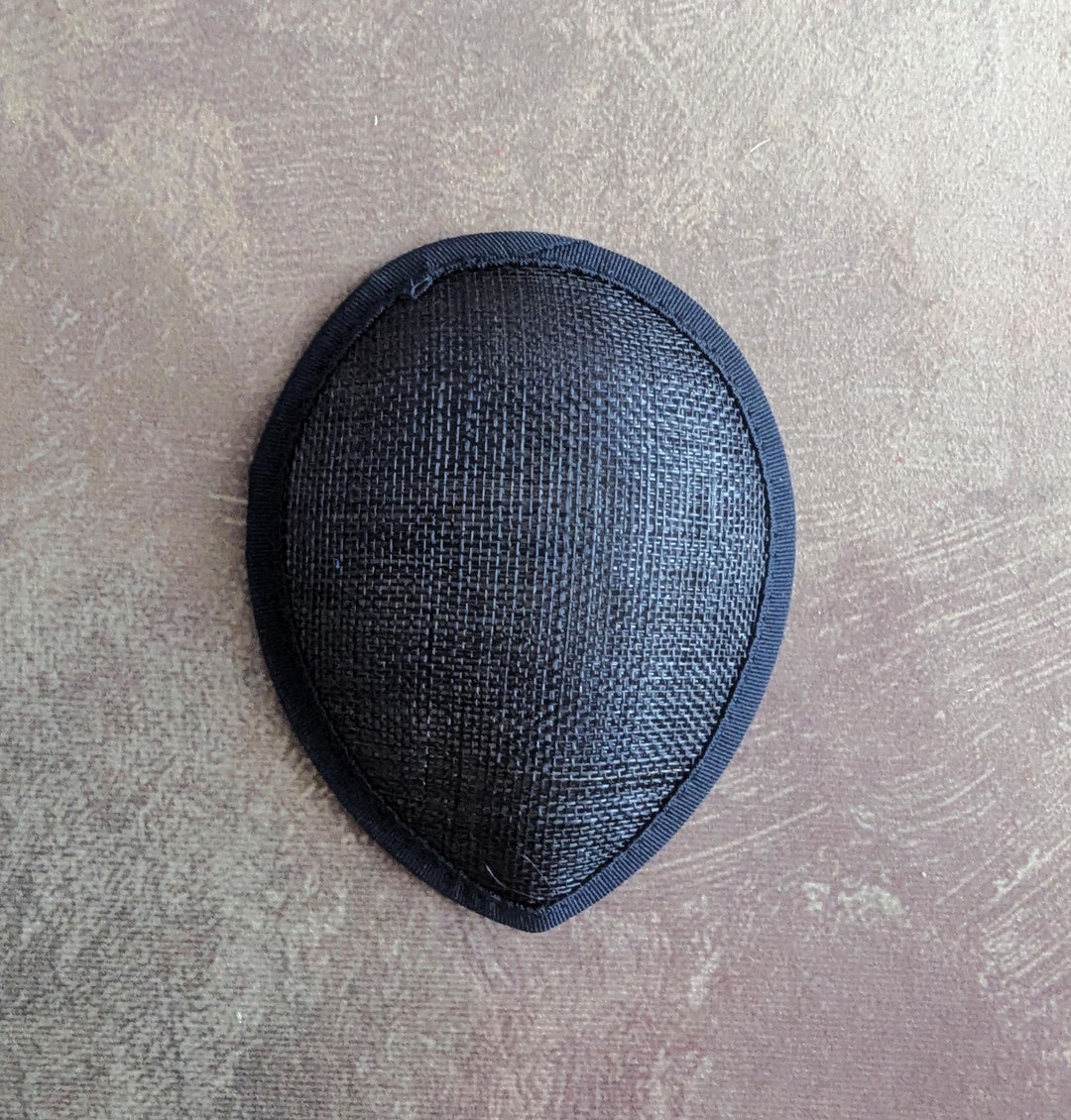 5" Navy Blue Sinamay Fascinator Base for DIY Hat Millinery Supply Teardrop Shape - Etsy