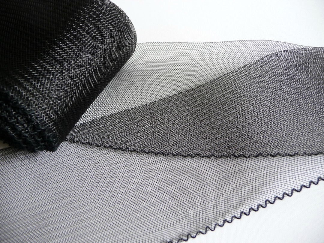 3 Inch Crin Black Horsehair Braid BTY Thread Edge for Hats DIY ...