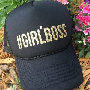 Girlboss Hat Boss Babe Snap Back Trucker Cap girlboss Boss - Etsy