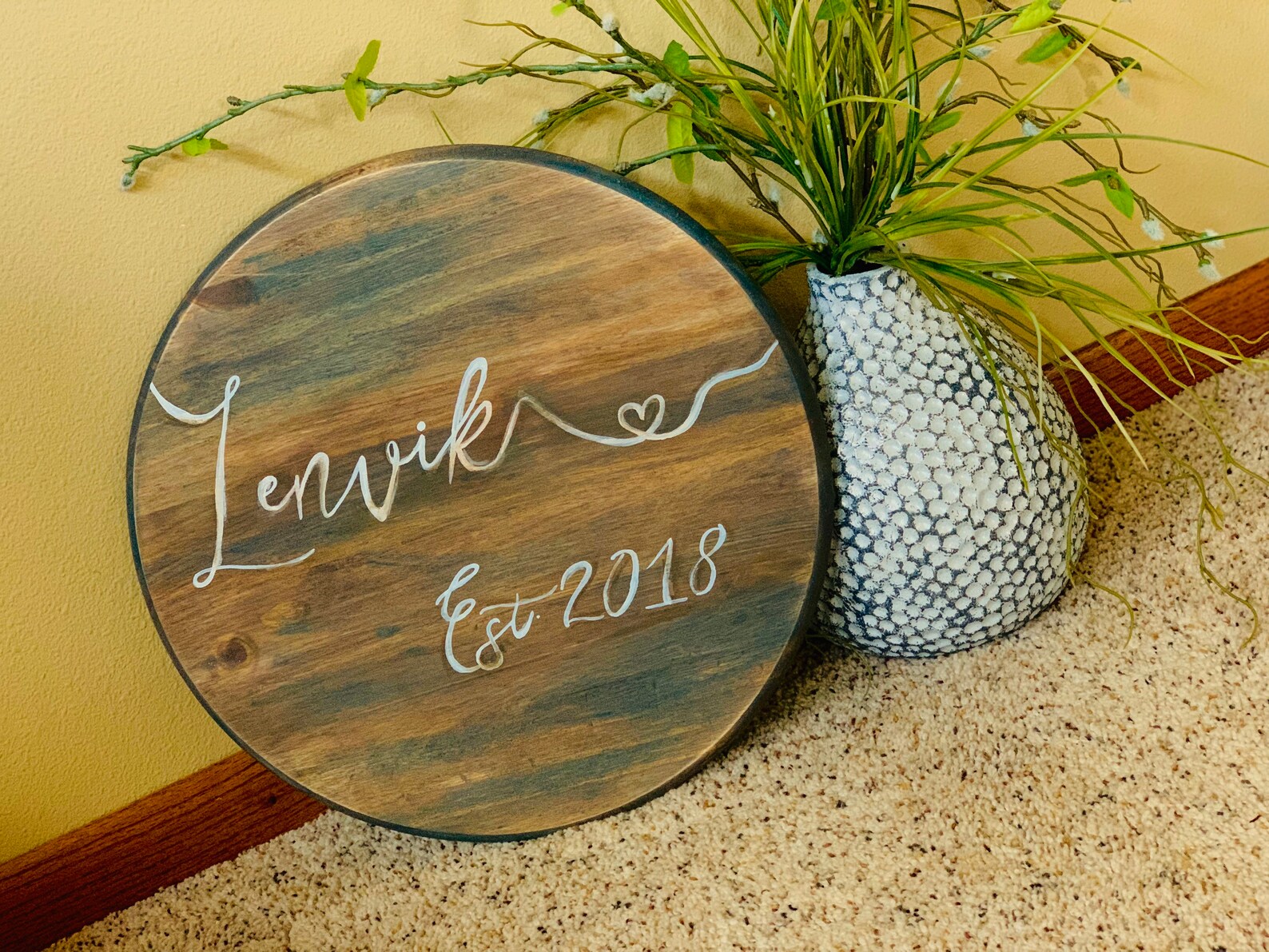 Wood Signs Custom Hand Painted 4 Ft X 16 Inch Family | Etsy