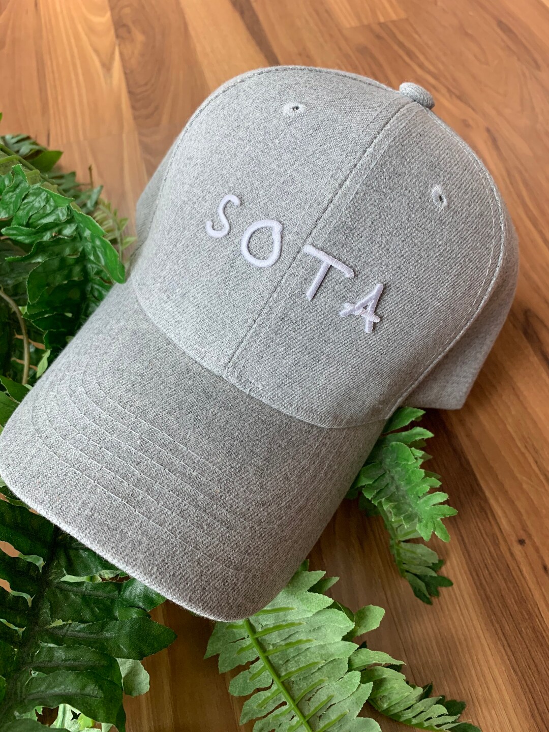 Sota Hat. Minnesota. MN. Heather Gray. Embroidered Trucker 32. Camo ...