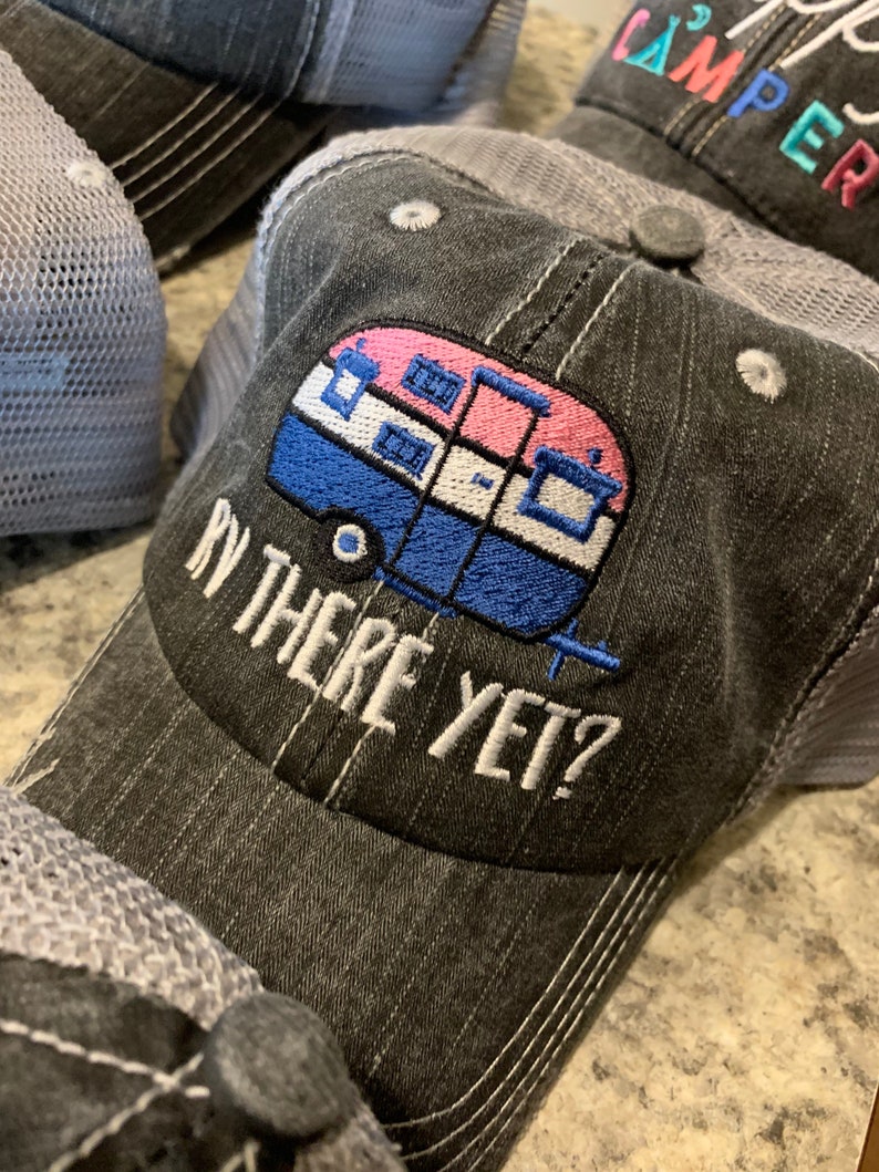 Glamping Hat RV There yet Camping Hats Shirts Jewelry - Etsy