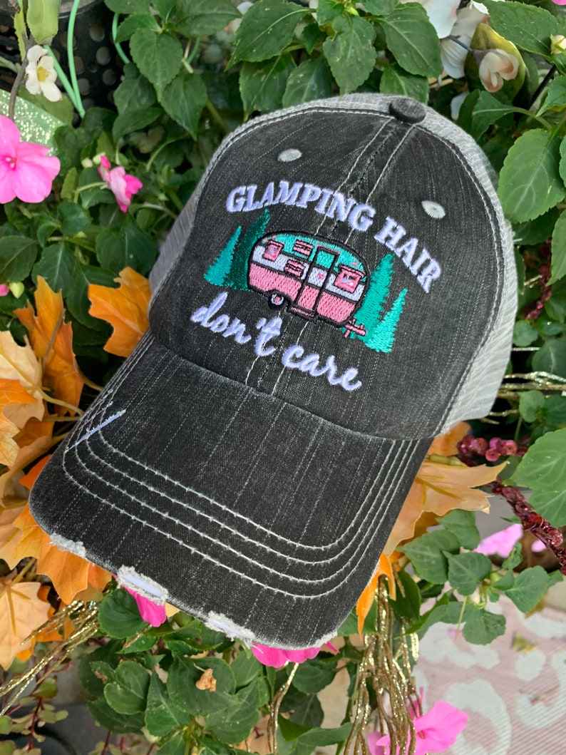 Glamping Hat RV There yet Camping Hats Shirts Jewelry - Etsy