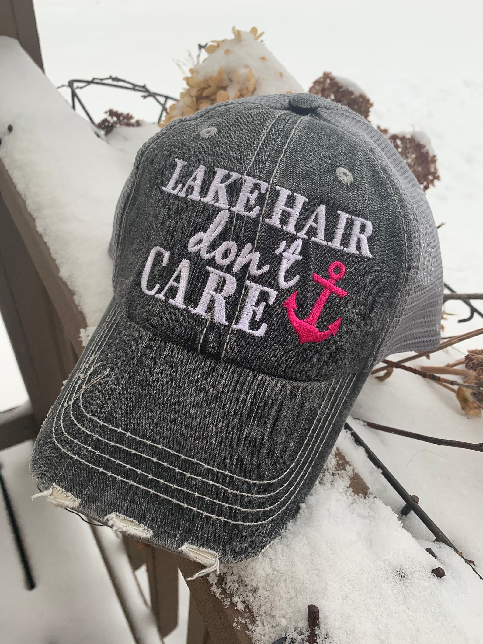 Lake Hats LAKE Hair Dont Care Kids & Adults Lake Hats - Etsy