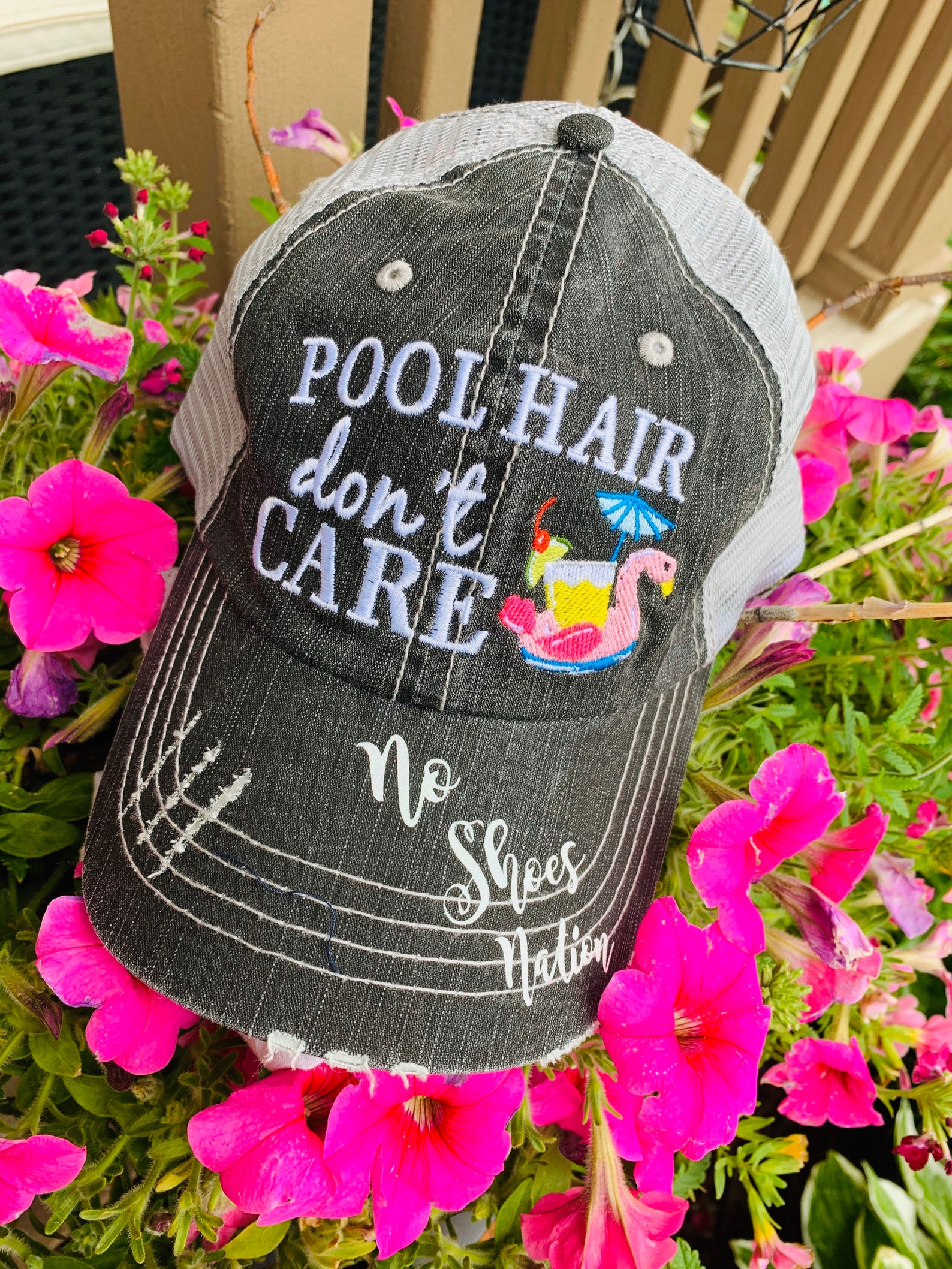Personalized Lake Hats Lake Life Embroidered Distressed - Etsy