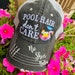 Personalized Lake Hats Lake Life Embroidered Distressed Trucker Caps ...