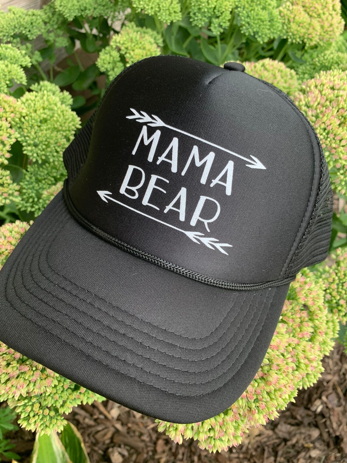 Mom Hats Gray Distressed Trucker Cap Adjustable Womens Mama - Etsy