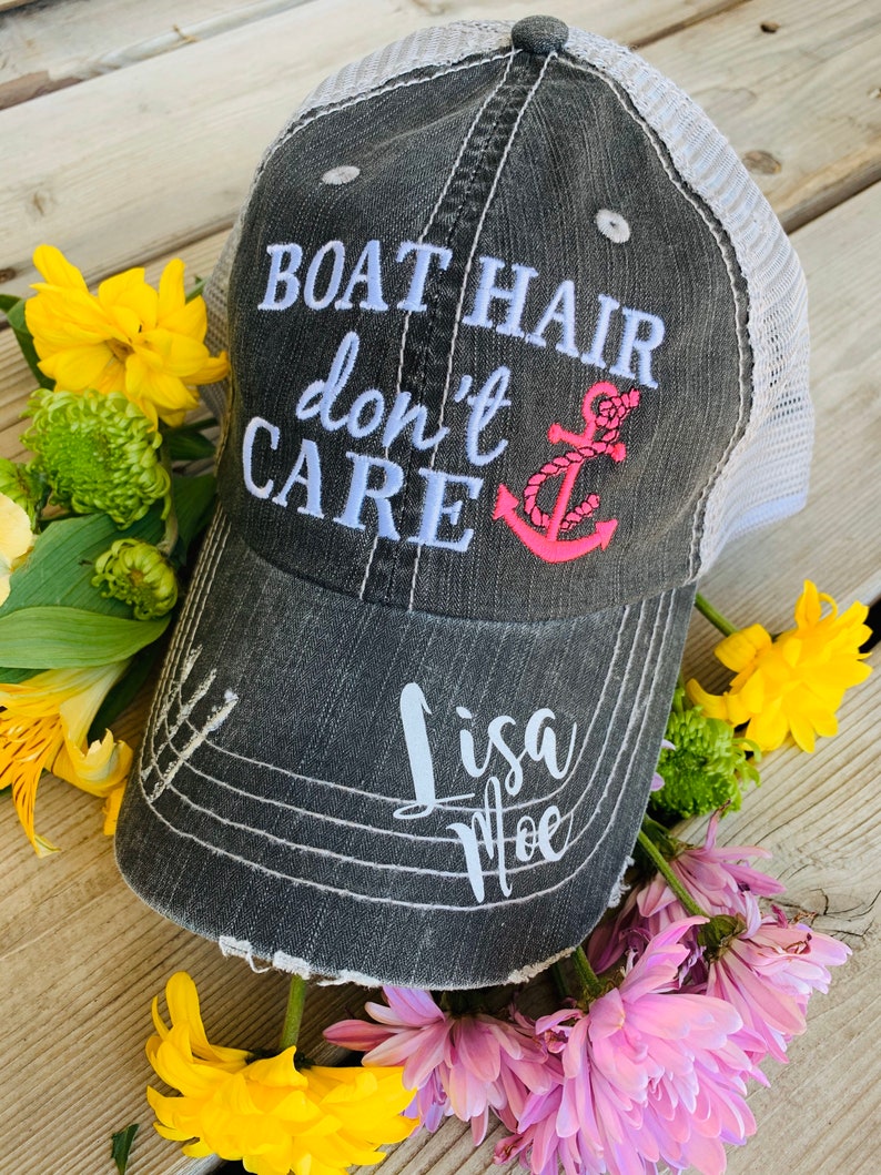 Personalized Pool Hats Pool Hair Dont Care Flamingo Drink | Etsy
