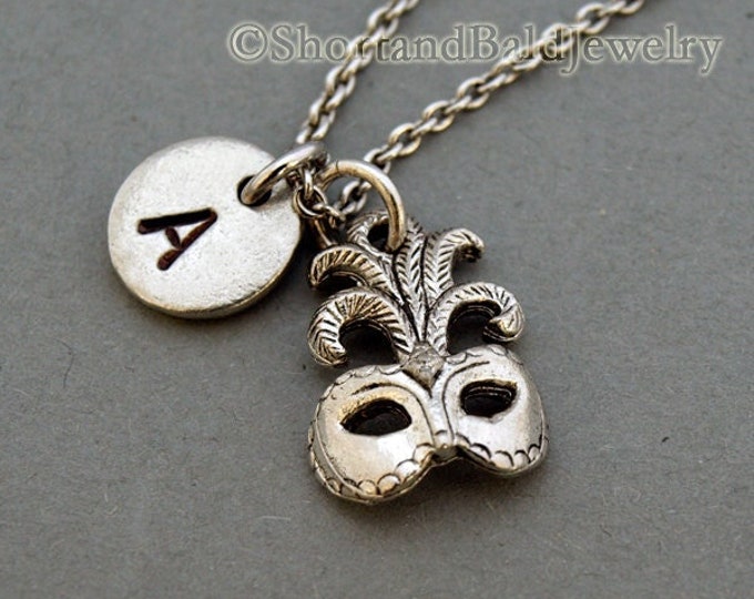 Masquerade Masks Necklace Mardi Gras Mask Necklace Antique | Etsy
