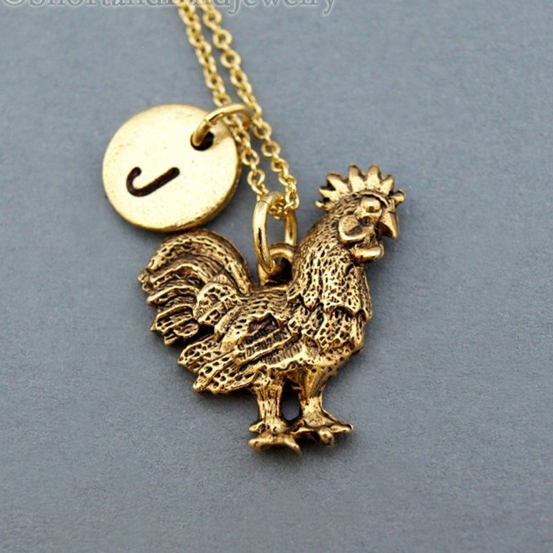 Rooster Pendant - Etsy